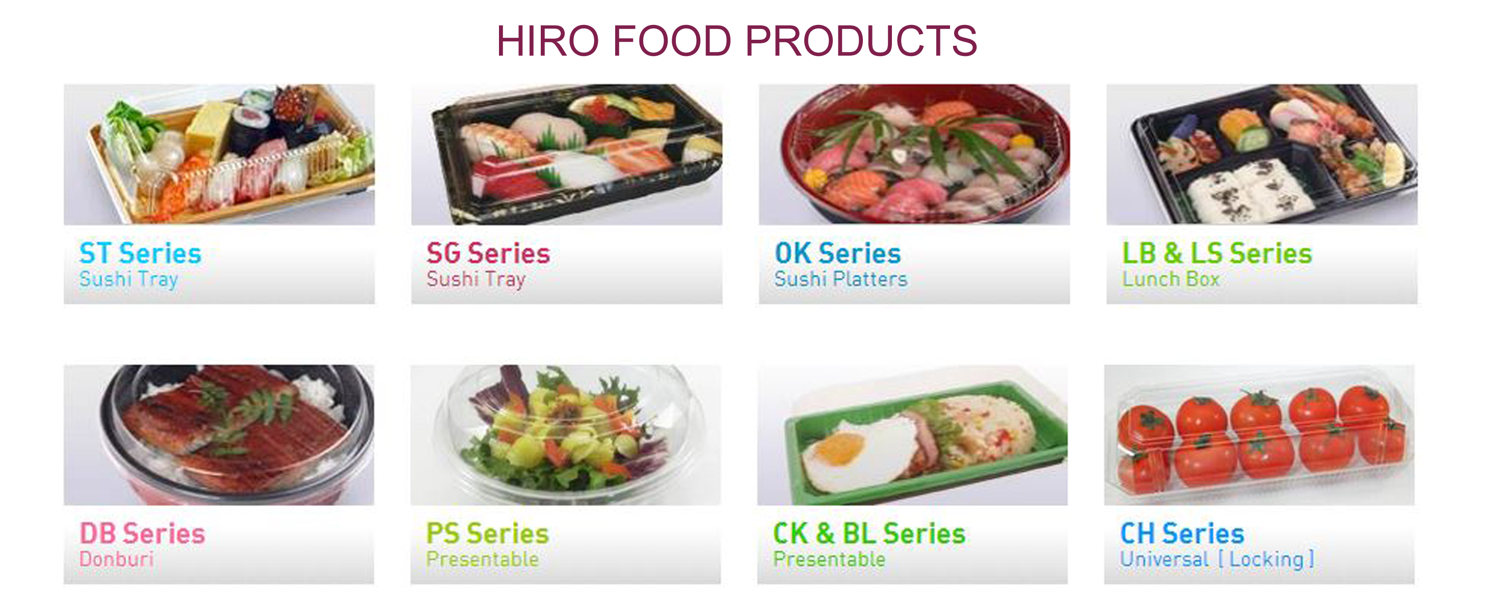 Food and Kitchen Equipment Products